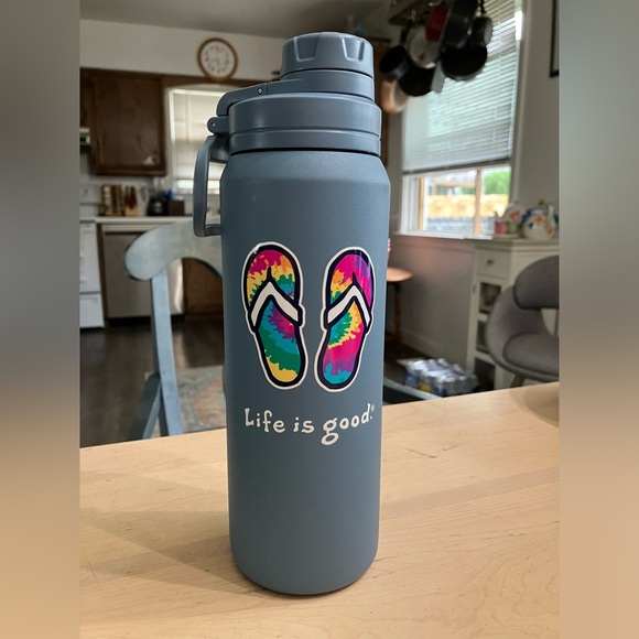 Life Is Good | Dining | Life Is Good 28 Ounces Stainless Steel Water ...